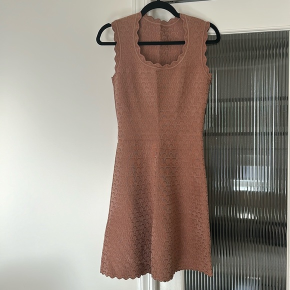 Alaia | Dresses | Alaia Pink Scallop Edge Dress | Poshmark